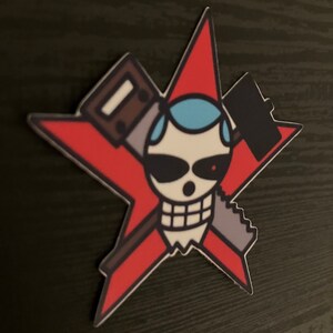 Franky One Piece Stickers - Etsy