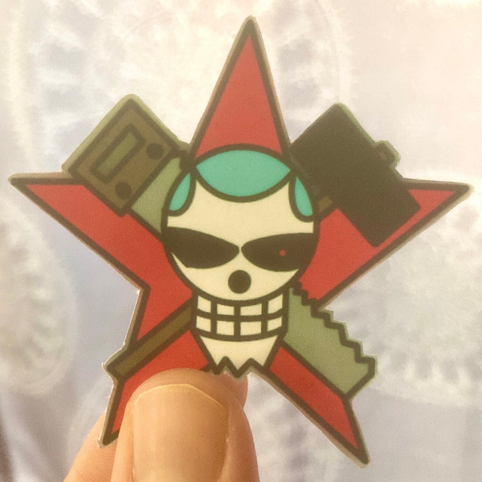 Straw Hat Luffy Crew Stickers One Piece - Etsy