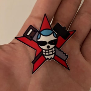 Franky One Piece Stickers - Etsy