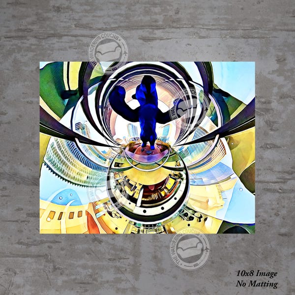 Denver Blue Bear Art - Etsy