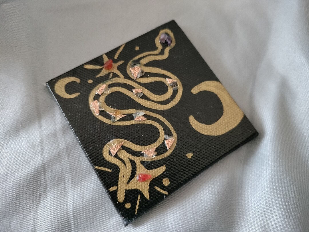 Hecate's Snake Magnet - Etsy