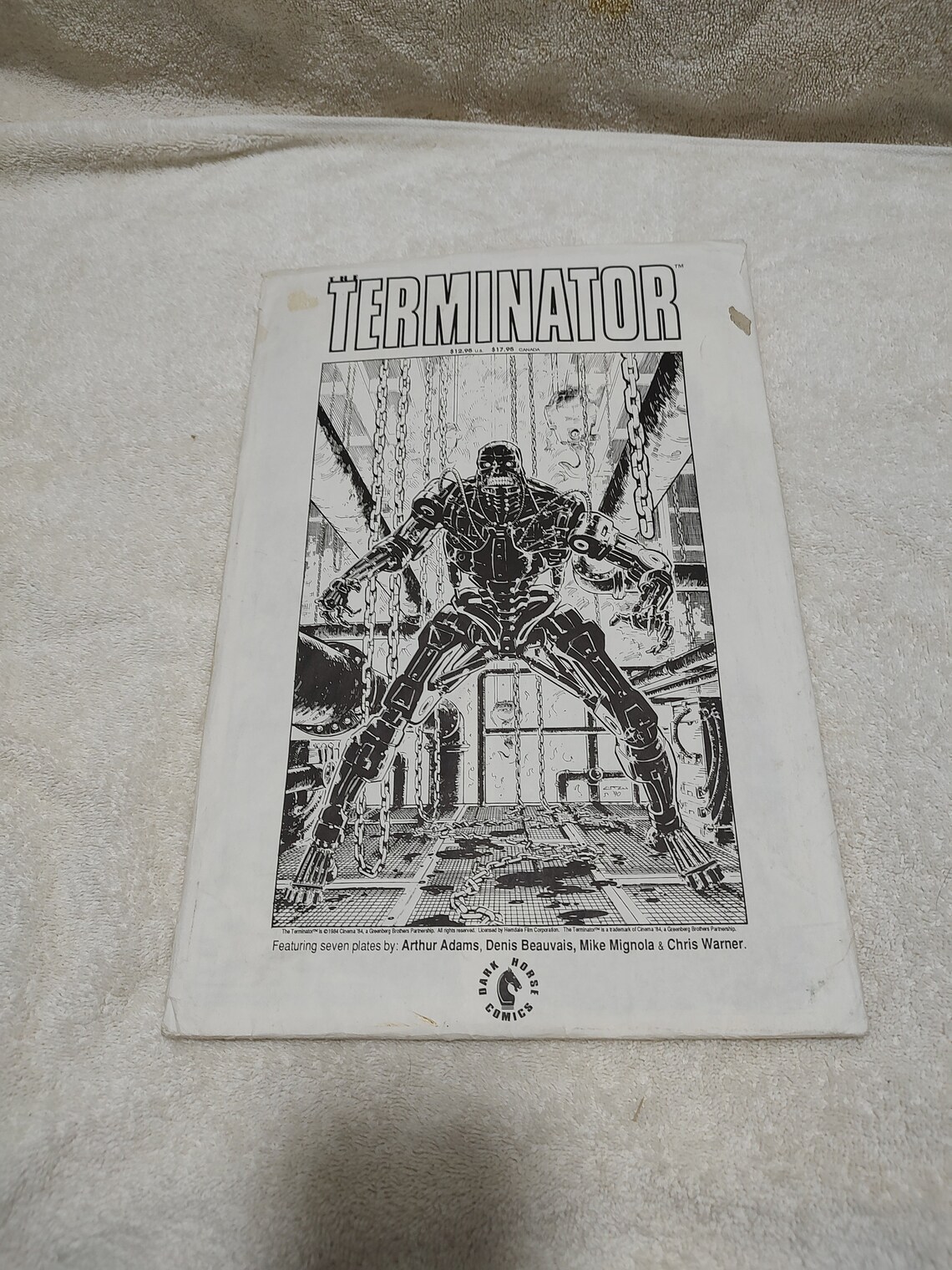 The Terminator Cover Art Plates - Etsy
