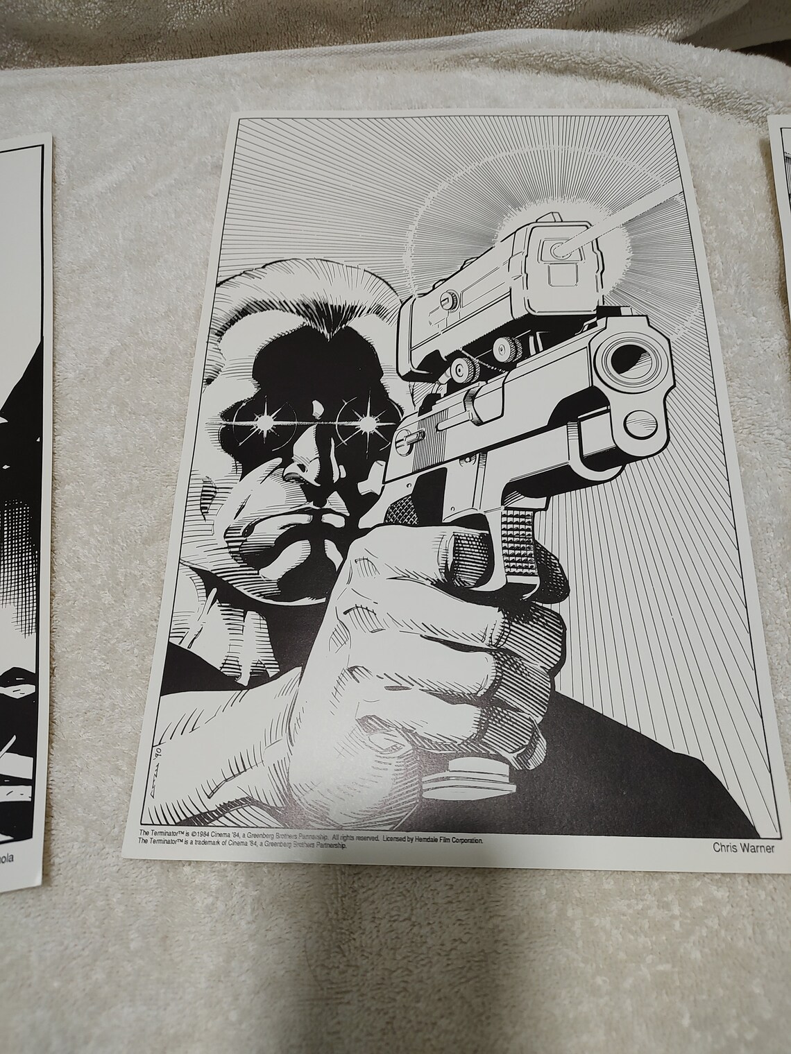 The Terminator Cover Art Plates - Etsy