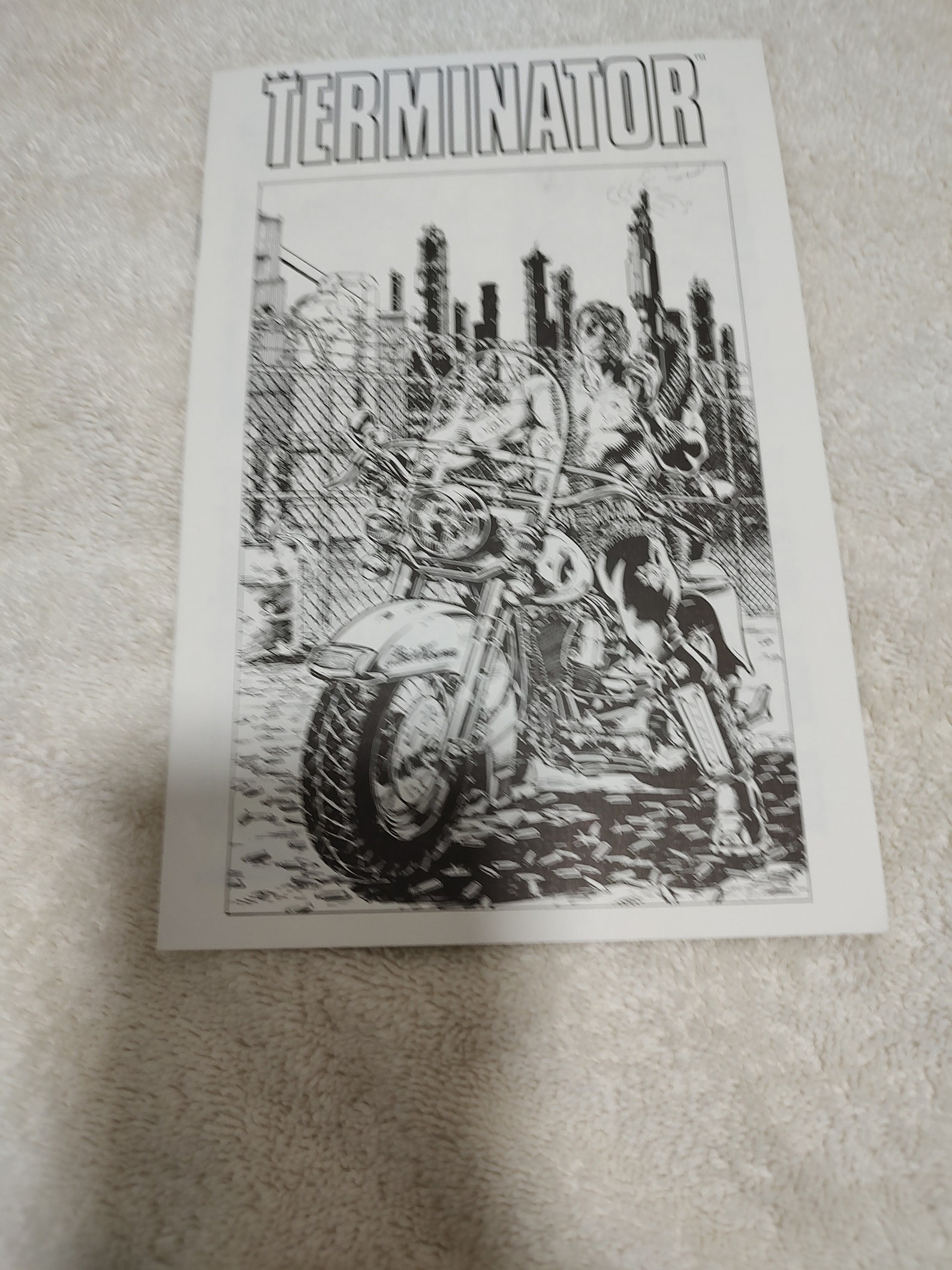 The Terminator Cover Art Plates - Etsy