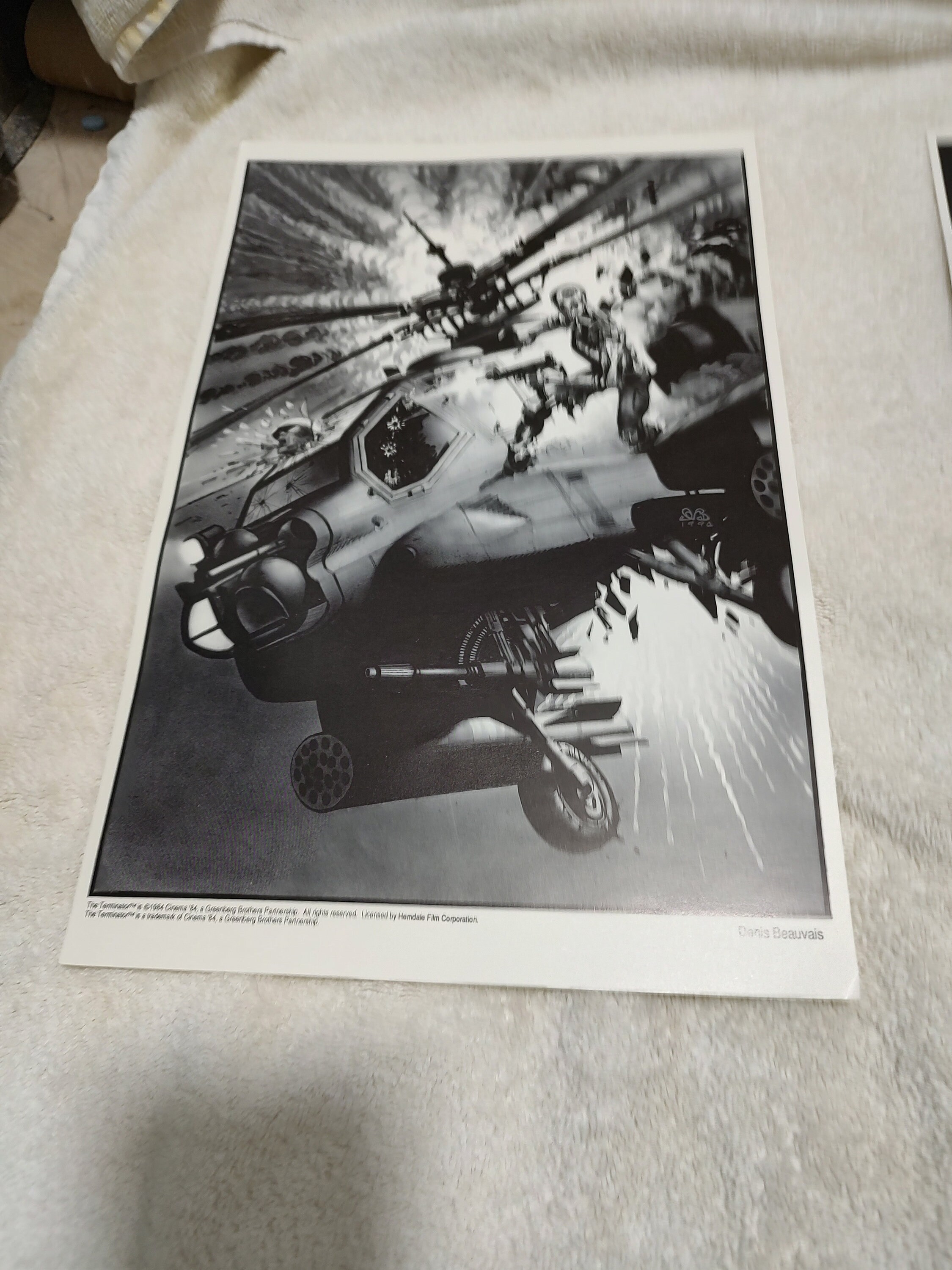 The Terminator Cover Art Plates - Etsy