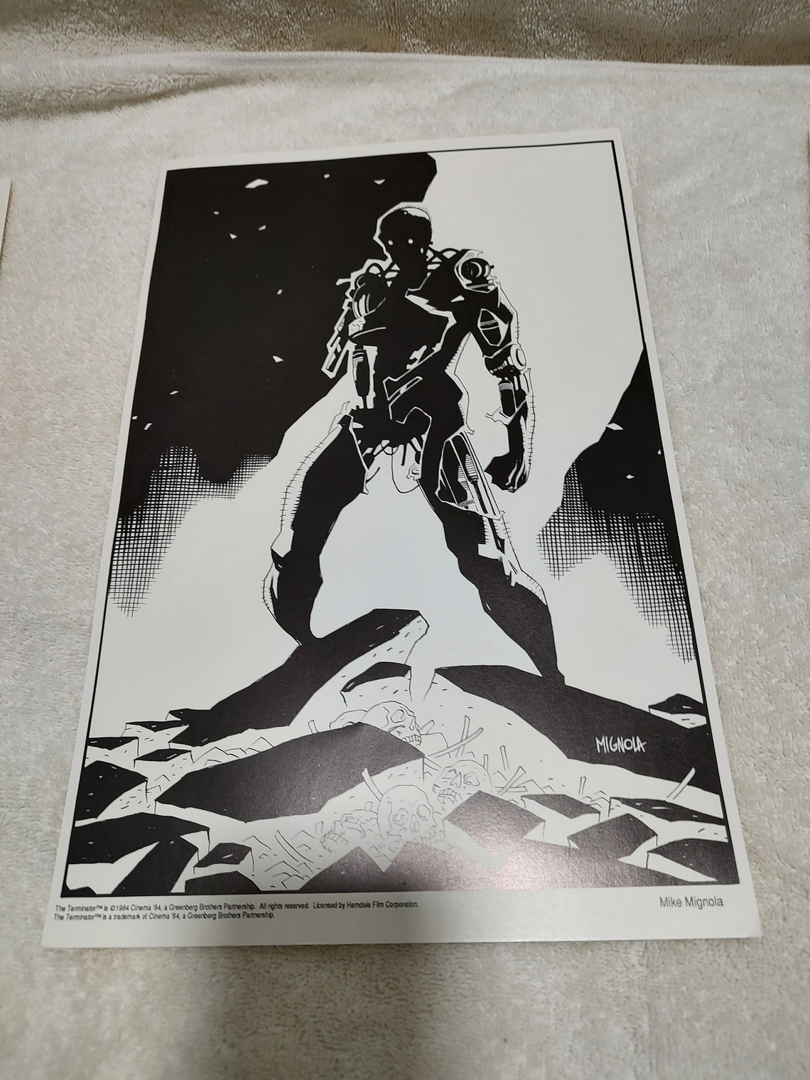 The Terminator Cover Art Plates - Etsy