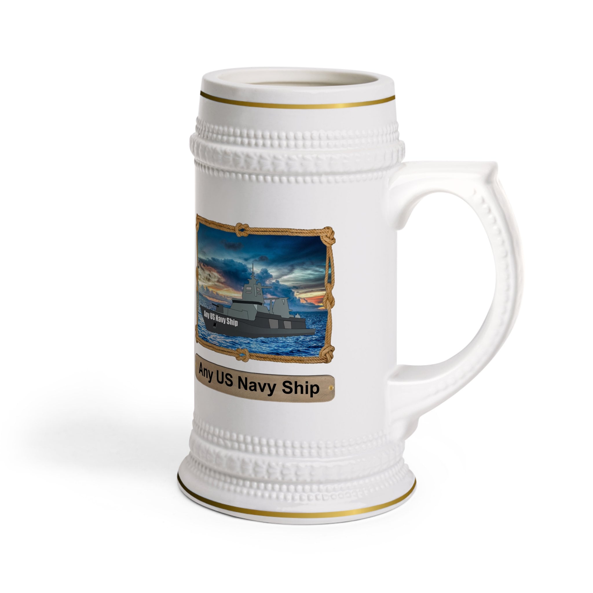 Beer Stein Mug ANY US Navy Ship - Etsy
