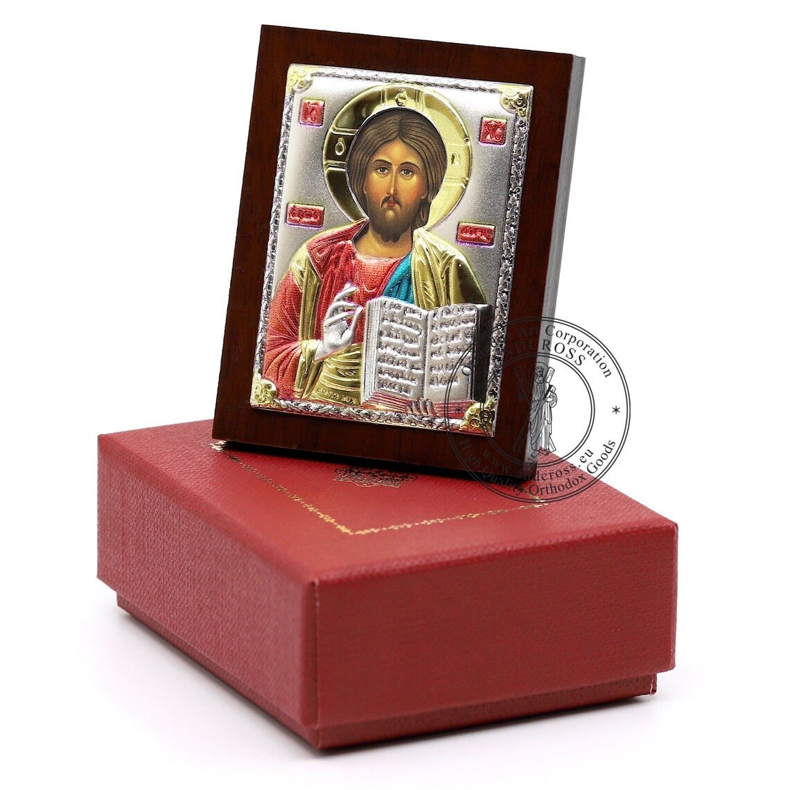 Blessed Orthodox Gift Set With the Icon Lord Jesus Christ Pantocrator ...