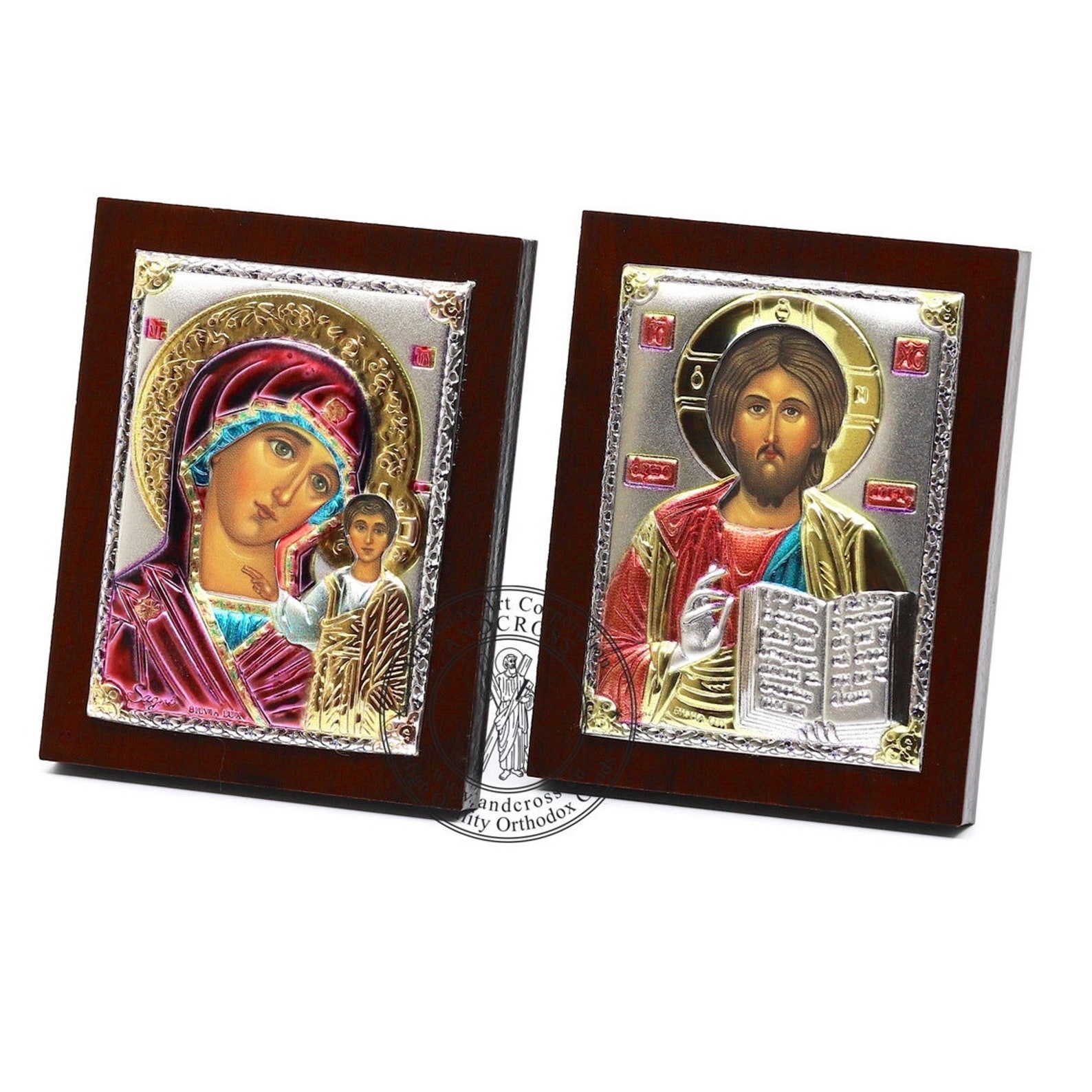 Blessed Orthodox Gift Set With the Icon Lord Jesus Christ Pantocrator ...