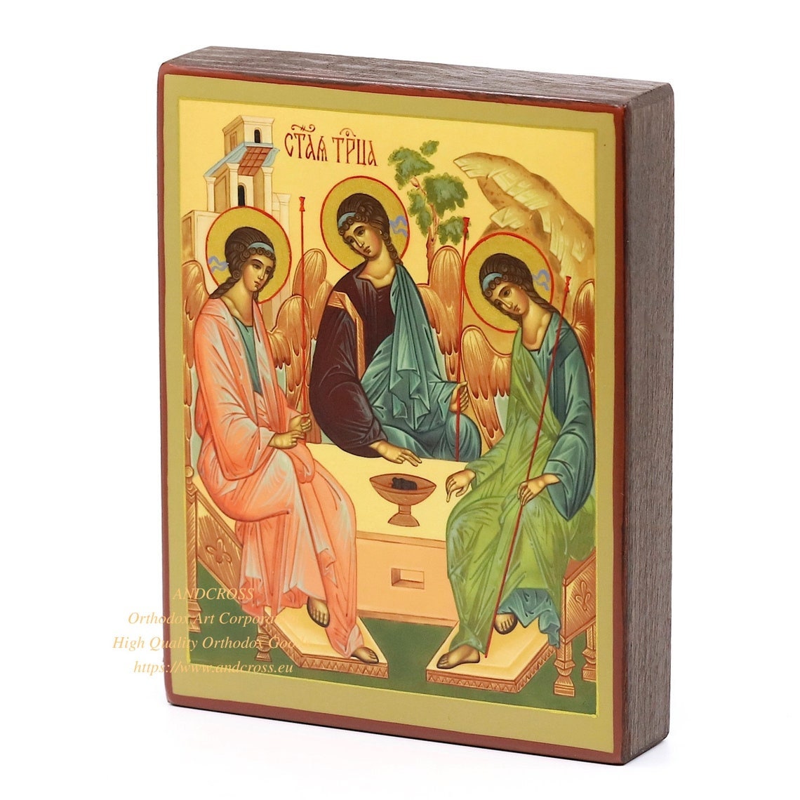 Orthodox Gift Set With the Icon of the Holy Trinity. From Holy ...