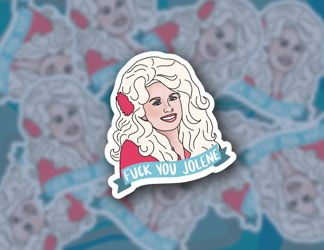 Fuck You Jolene Sticker Waterproof - Etsy