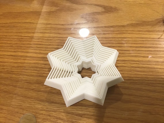 3d Printed Fidget Star Designed by Chuuckaduuck - Etsy