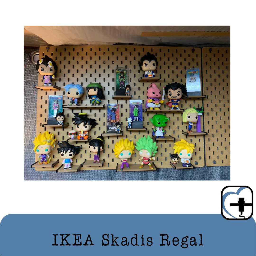 Skadis Shelf Funko Pop - Shelf for Tonieboxes - Shelf for Funko Pop ...