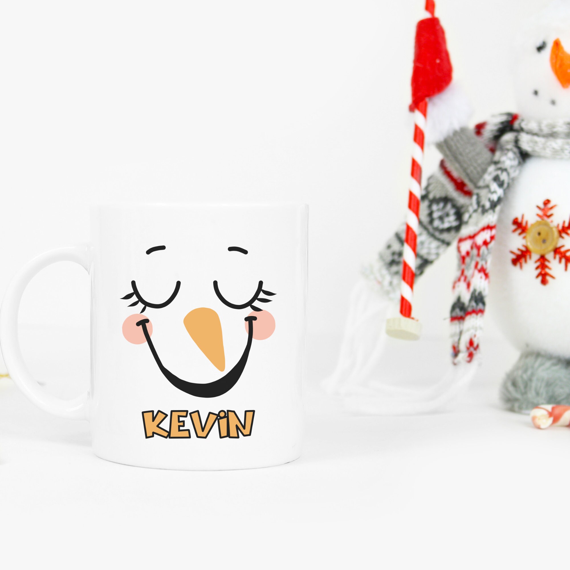 Custom Snowman Mug, Secret Santa Gift, Snowman Mug, Custom Mug ...