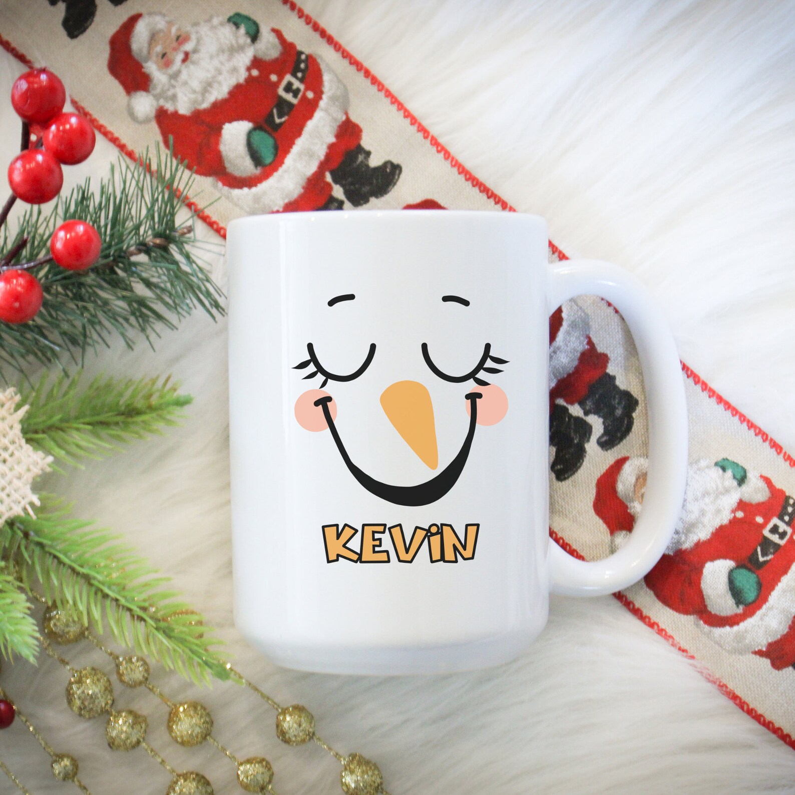 Custom Snowman Mug, Secret Santa Gift, Snowman Mug, Custom Mug ...