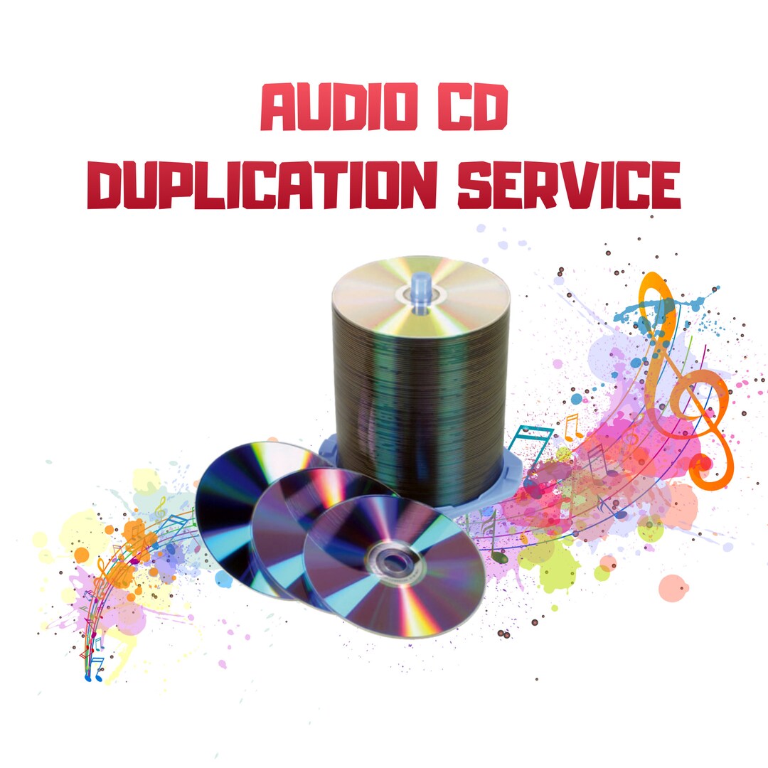Audio CD Duplication / Copying Service - No Artwork, No Sleeves ...