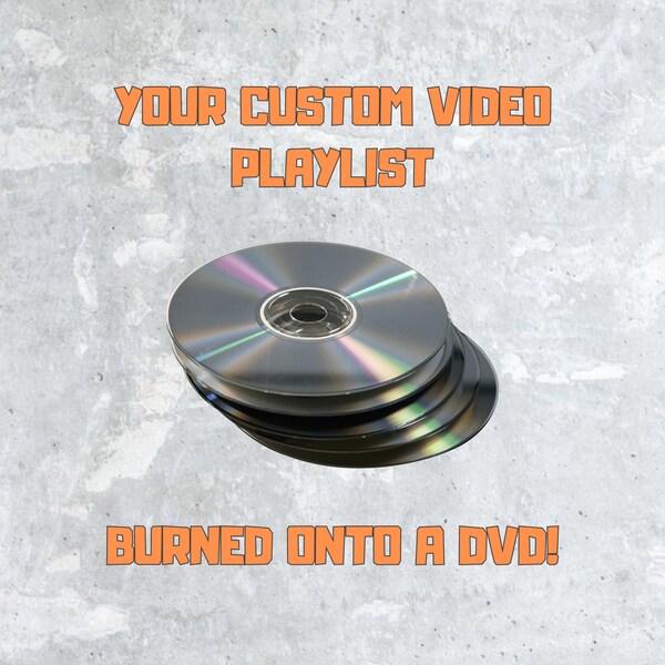 Custom Dvd - Etsy