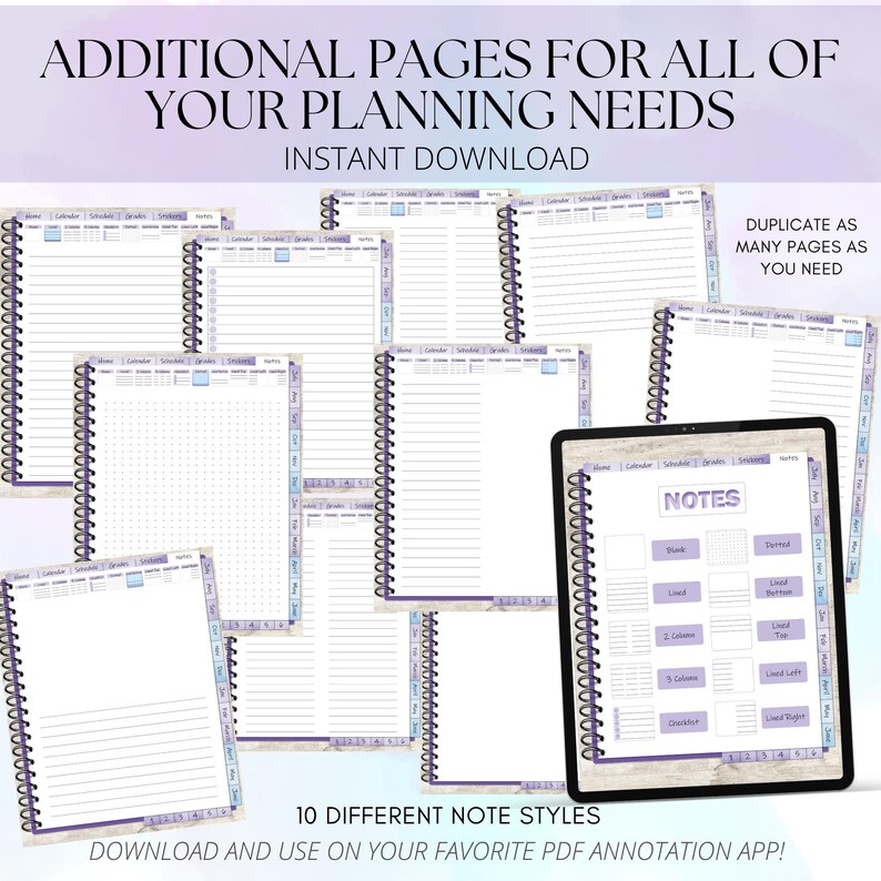 Digital Homeschool Planner 2025-2026: Hyperlinked Record Keeper for ...