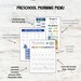 Preschool Morning Menu Printable, Morning Basket Bundle, Customizable ...