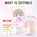 Rainbow Themed Morning Menu Bundle, Preschool Learning Binder ...