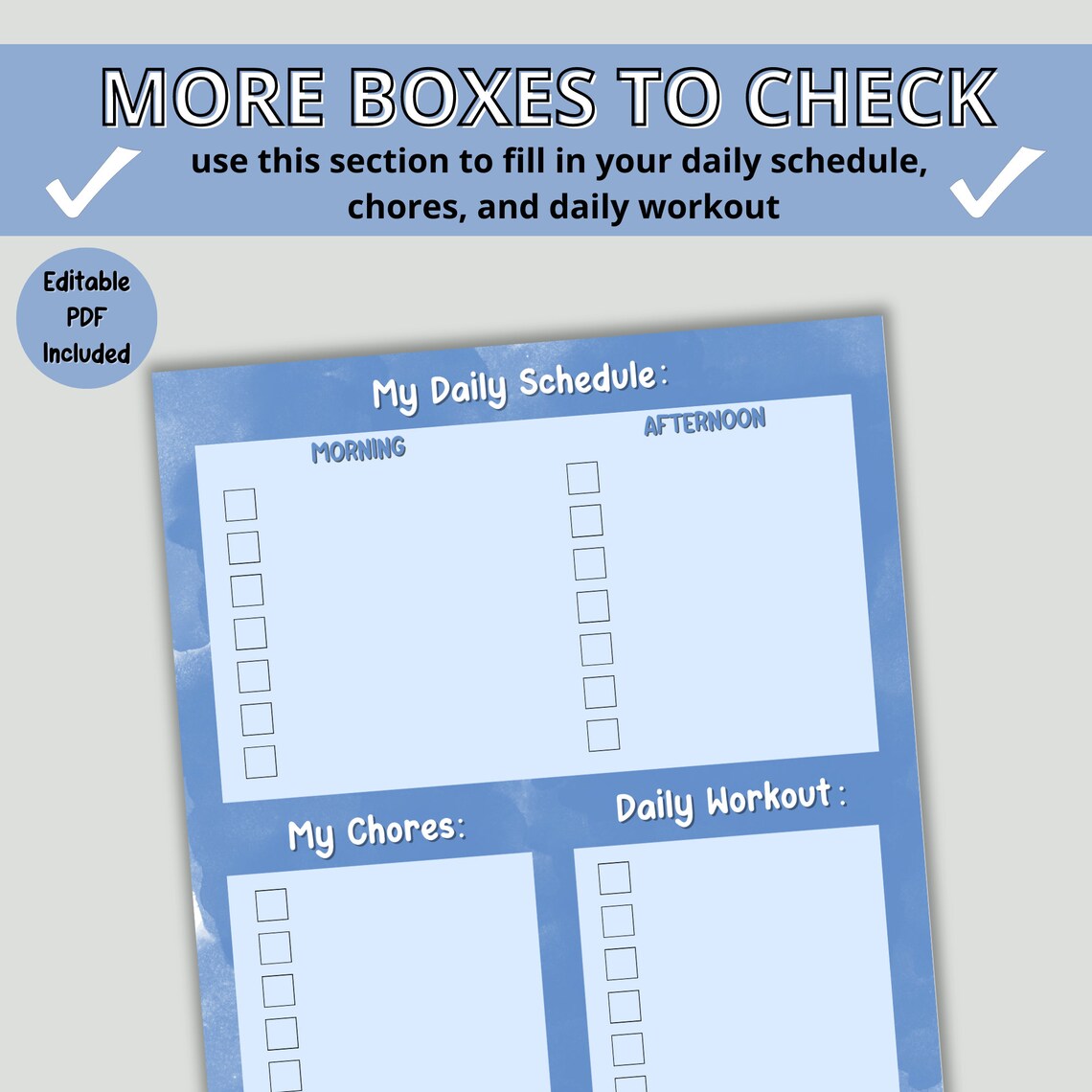 Preschool Morning Menu Printable Morning Basket Bundle - Etsy