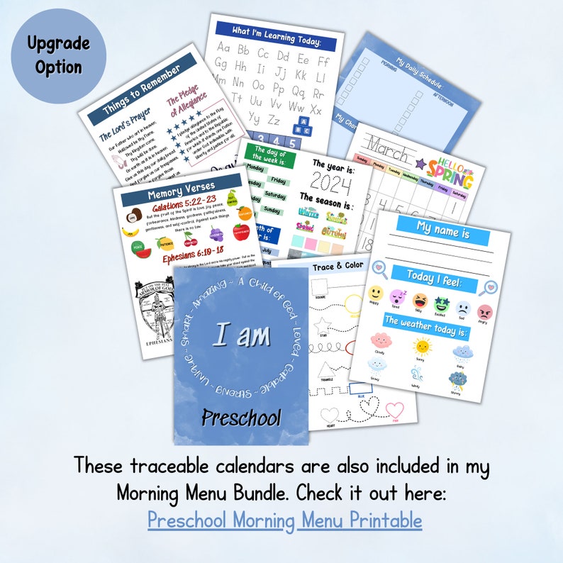 Traceable Monthly Calendar January 2024- December 2025, Morning Menu ...