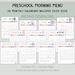 Preschool Morning Menu Printable Morning Basket Bundle - Etsy