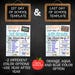 Editable School Sign Printable: First & Last Day Keepsake (canva ...