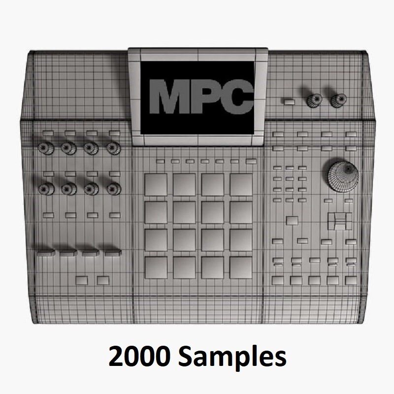 Vintage Akai MPC 5000 3000 Sounds Pack Drums Samples Kit .pgm .wav 3000 Rap Hip Hop EDM Lofi ...