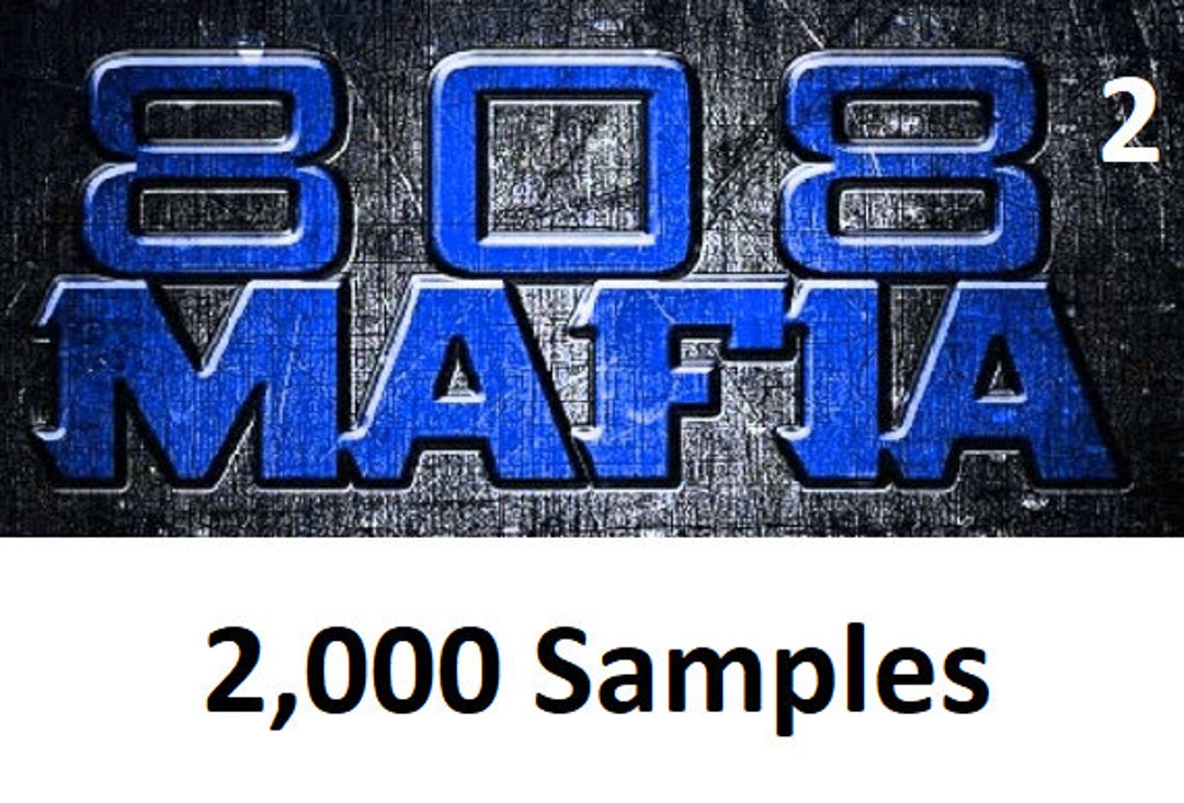 808 Mafia 2 Drum Sound Kit Rap Samples Trap Hip Hop MP808 Southside ...