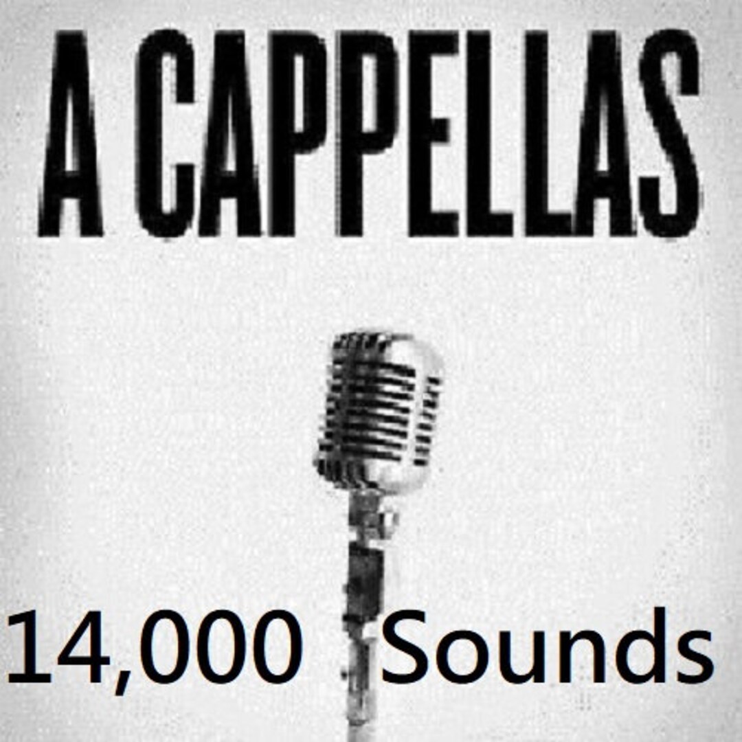 A Cappella Vocal Samples & Tracks 14,000 Total House Soul Dnb DUBSTEP ...