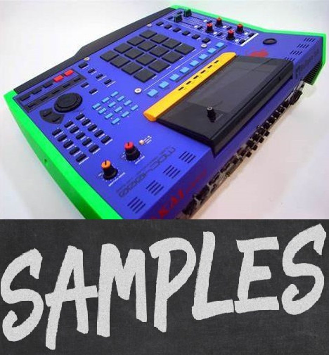 Vintage Akai MPC 4000 Drum Sounds Instrument Samples One Shot Library ...
