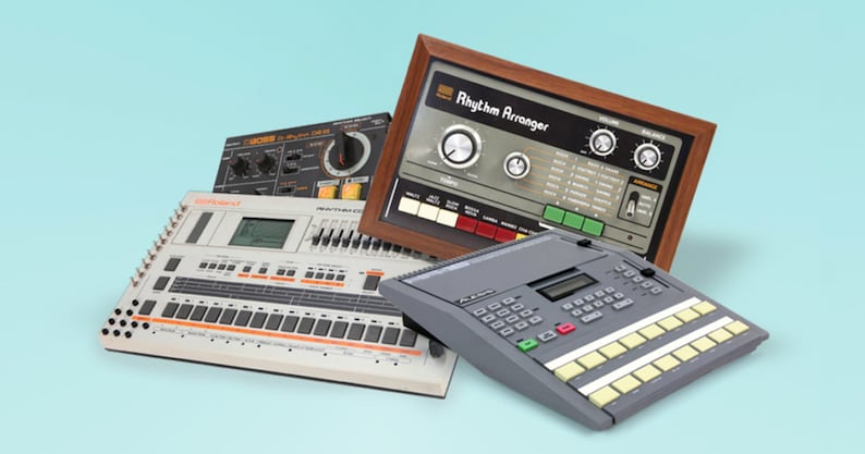 Vintage Drum Machine 2 SOUND Samples Kit MPC 1000 2000 2500 Fruity ...
