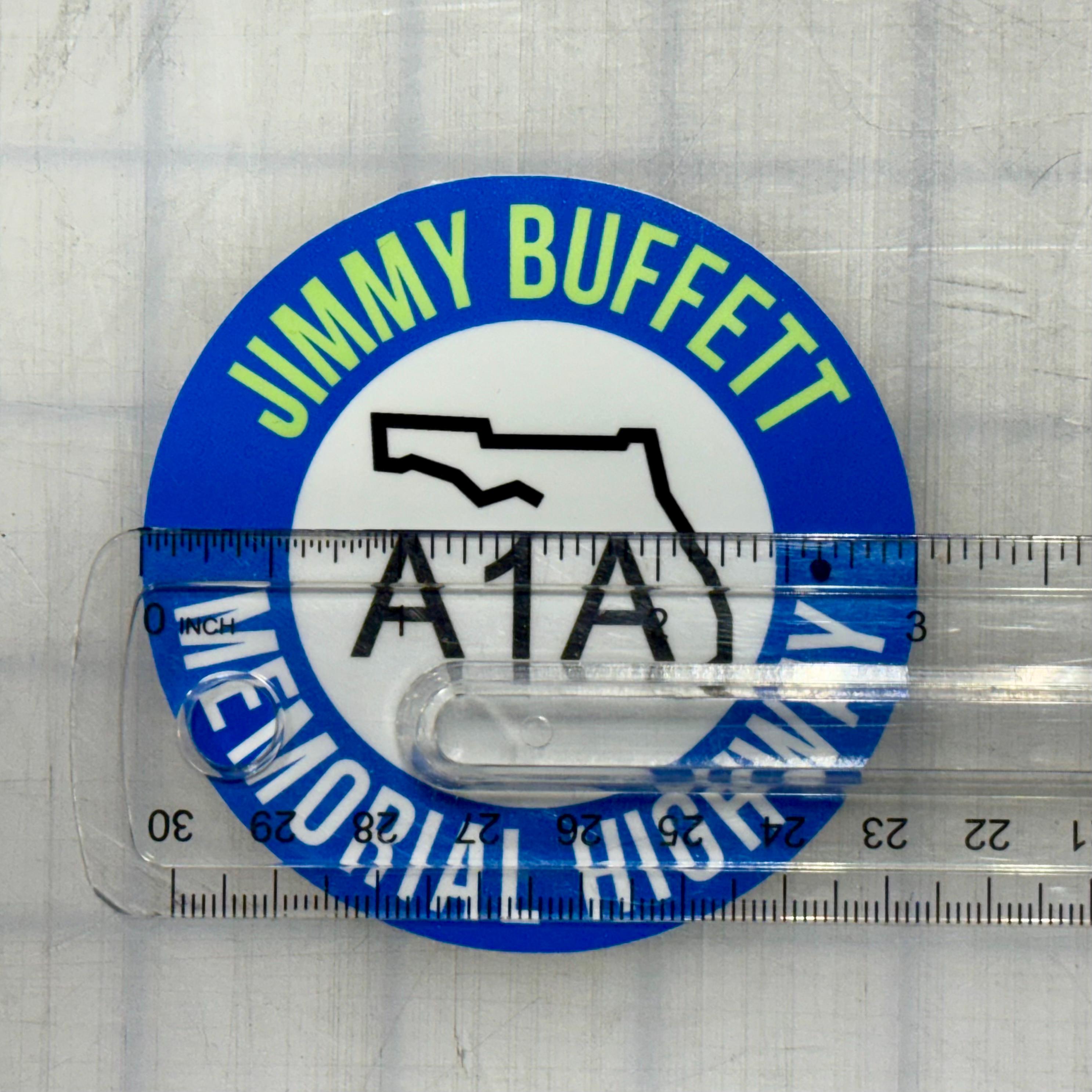 STICKER - Jimmy Buffett Memorial Highway A1A Florida Decal - Etsy