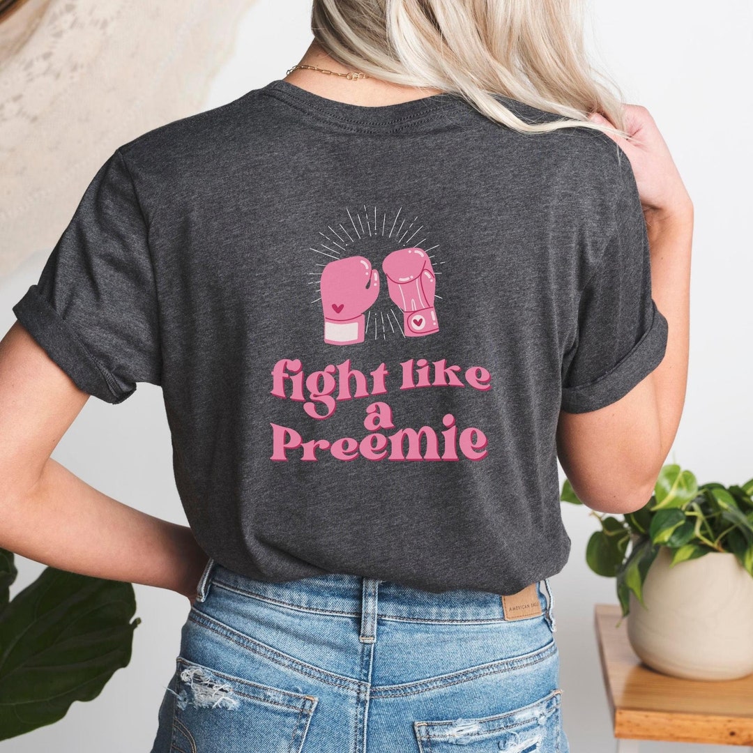 Personalized Fight Like a Preemie Shirt, Micro Preemie Awareness Shirts ...