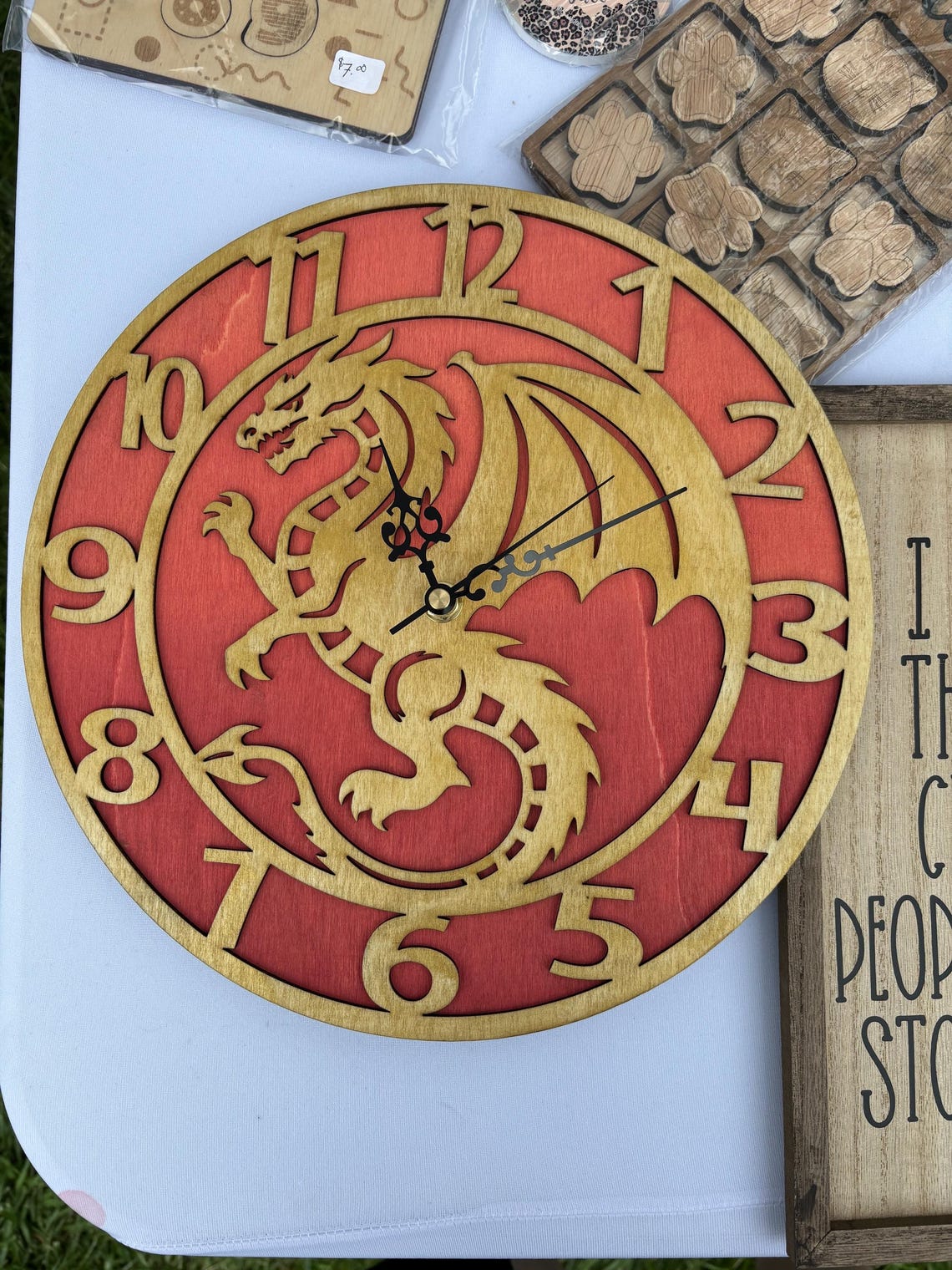 Dragon Clock - Etsy