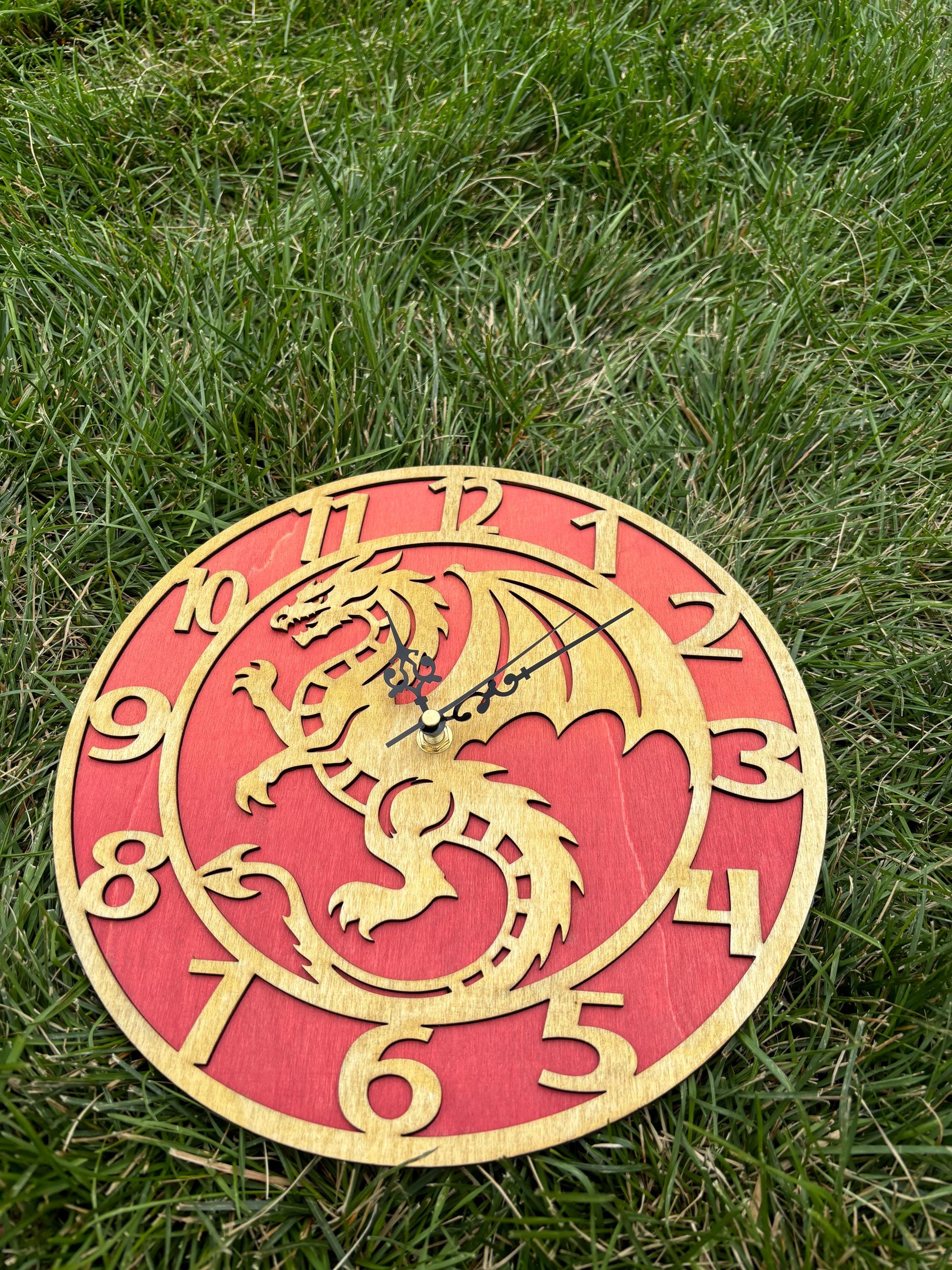 Dragon Clock - Etsy