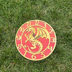 Dragon Clock - Etsy