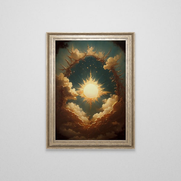 Spiritual Sun Art - Etsy