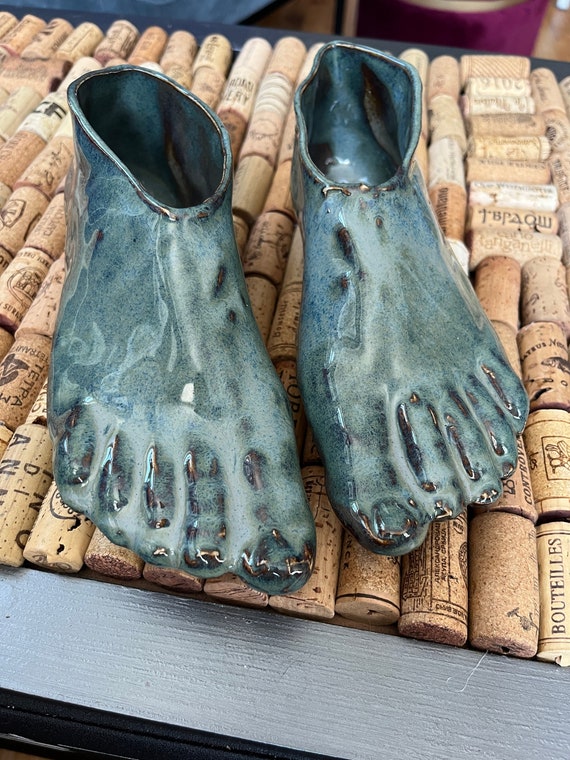 Set of Ceramic Feet - Etsy