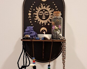 Sun Moon Shelf - Etsy