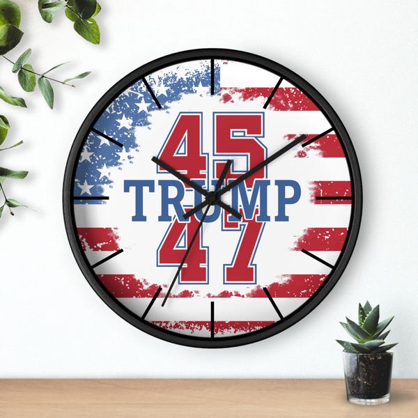 Trump Wall Clocks - Etsy