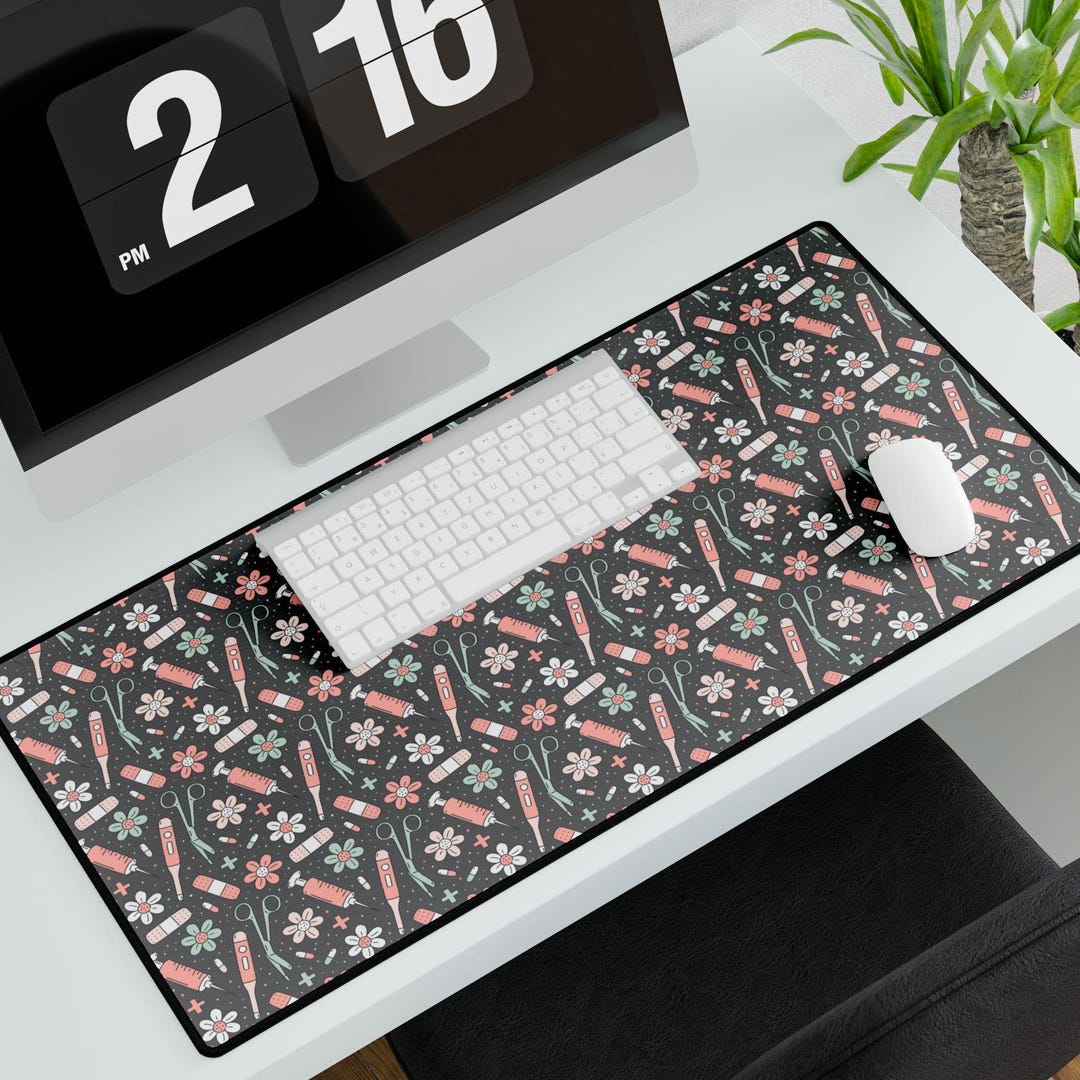 Nurse Desk Mat - Doctor Mouse Pad Office Decor Nursing School ...