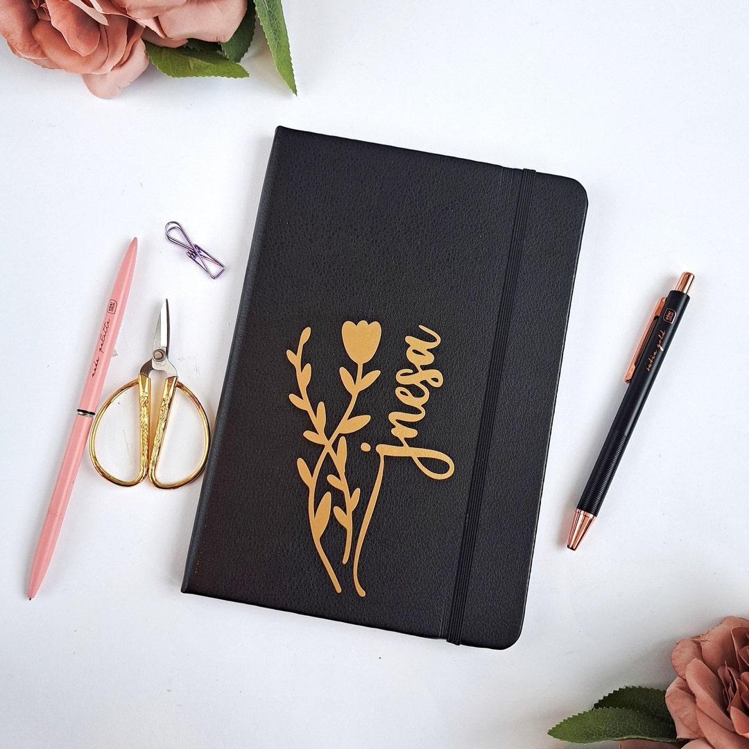 Custom Notebook A5, Name Notebook Personalized Gift,office Desk ...