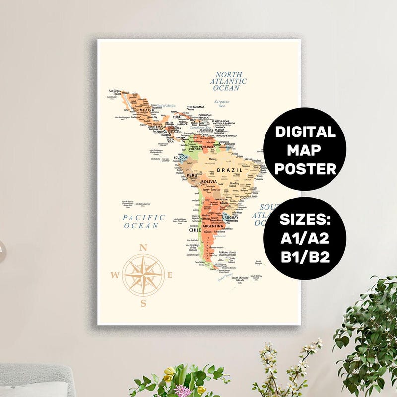 Latin Poster - Etsy