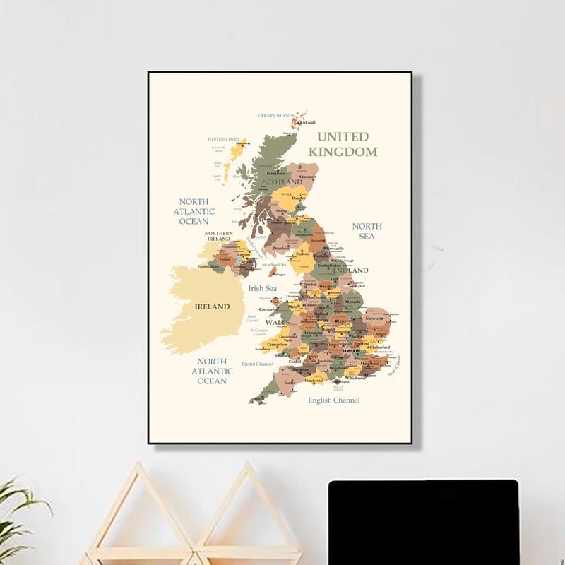 Aesthetic Map - Etsy