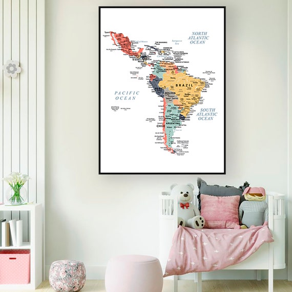Large Blank Map Of Latin America REVOLUTIONS IN EUROPE AND LATIN