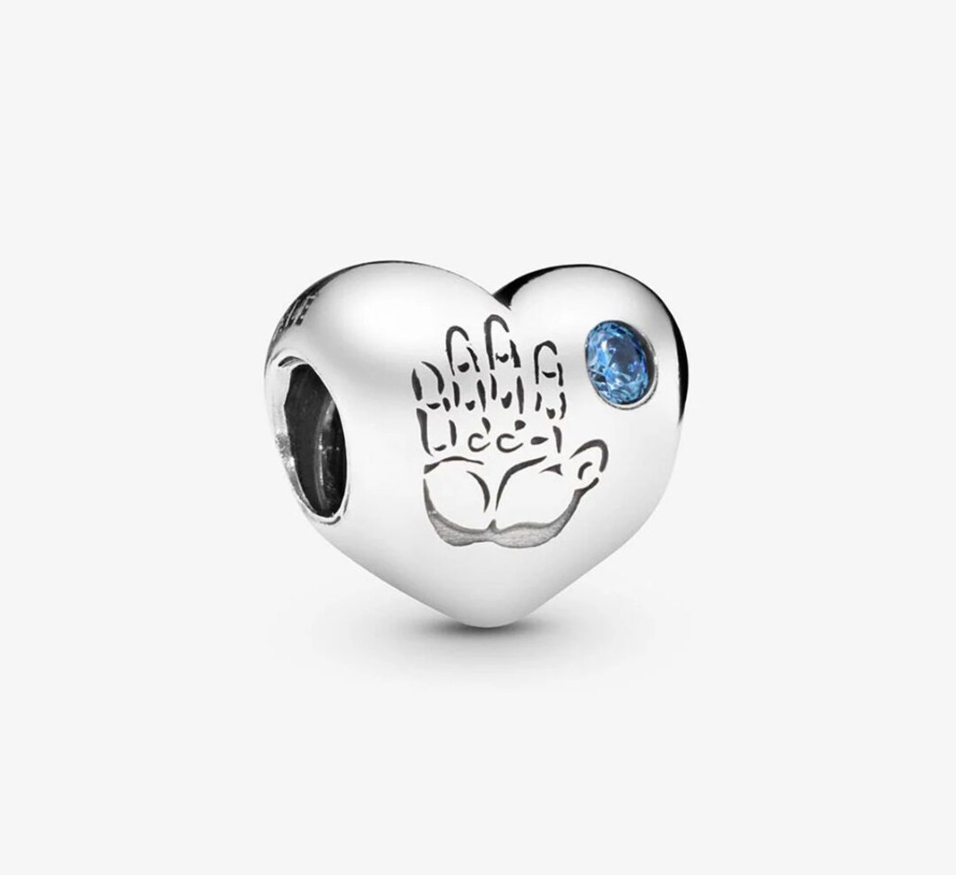 Baby Boy Handprint Charm Charm for Pandora Braclet. Ale 925s - Etsy