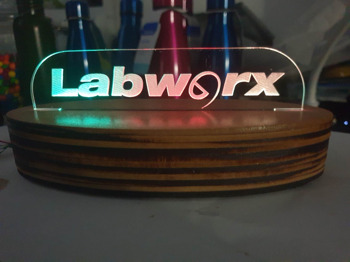 Edge-lit Acrylic Light Box - Etsy