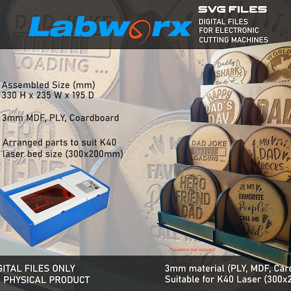 Coaster Display (You'll Love) - Etsy